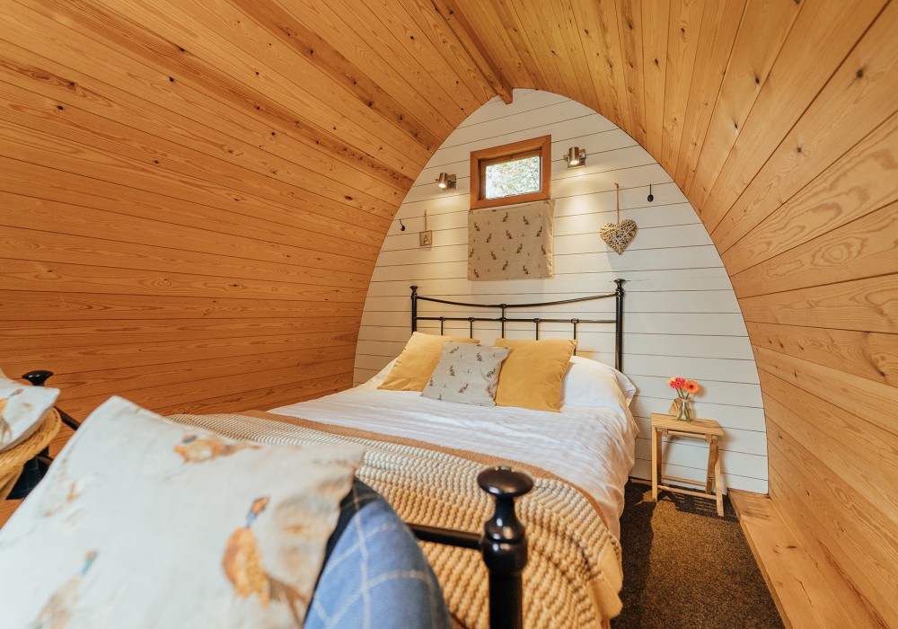 Glamping in our Cosy Wooden Pods for two Blackwater / Schiehallion