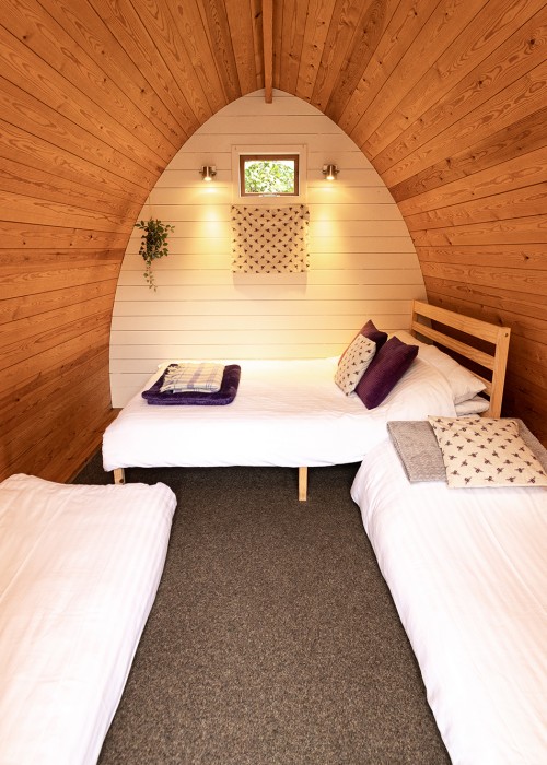 Wooden Glamping Pods Coldrach / Schiehallion / Shee Water
